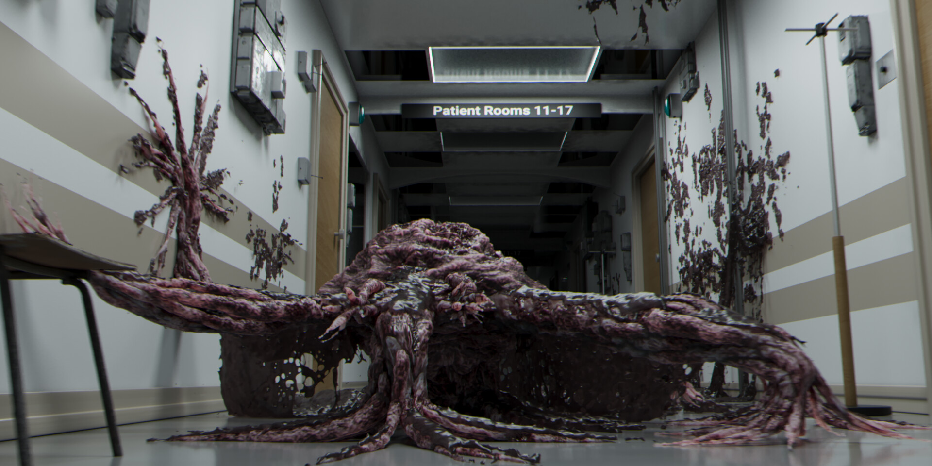 ArtStation - The Monster Project - Full Fx/Lighting Breakdown