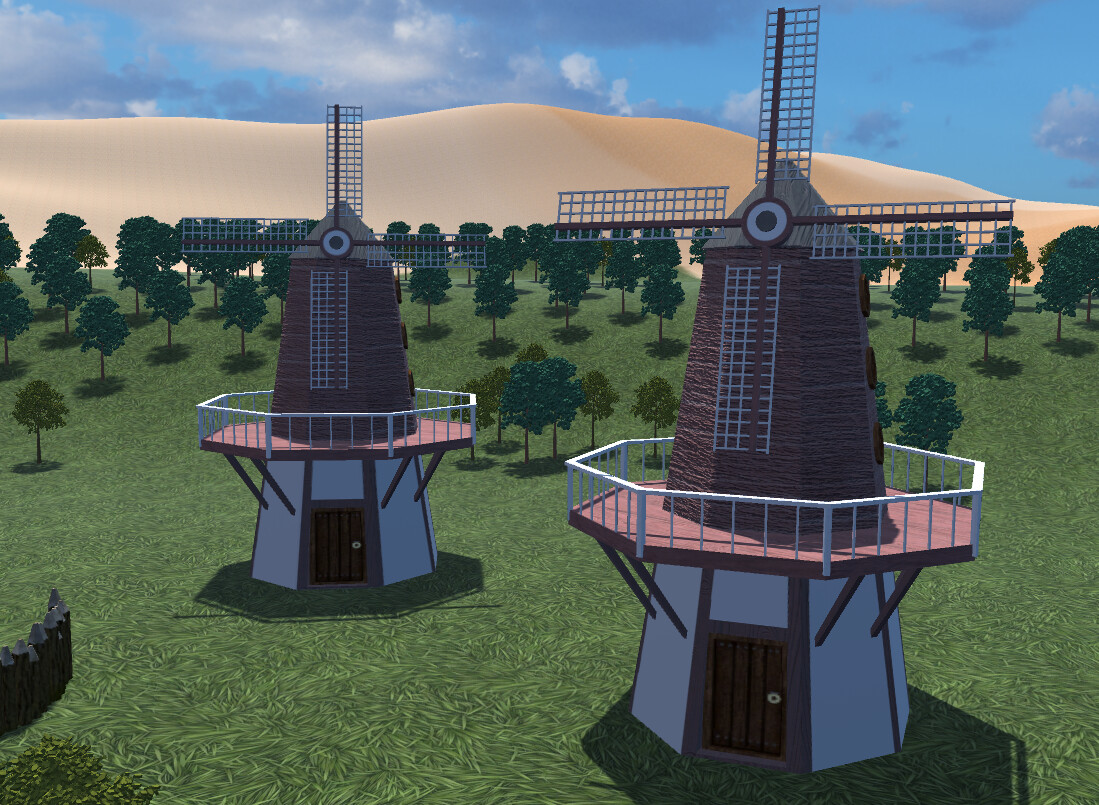 ArtStation - Victorian Windmill