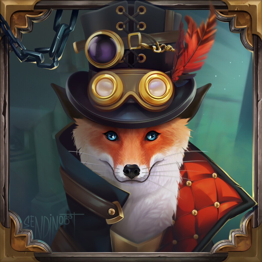 ArtStation - Steampunk Fox