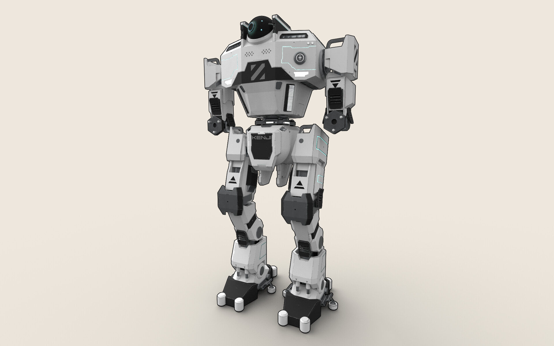 ArtStation - X3 WarTech Kenji, "Heavy White" - Supremacy