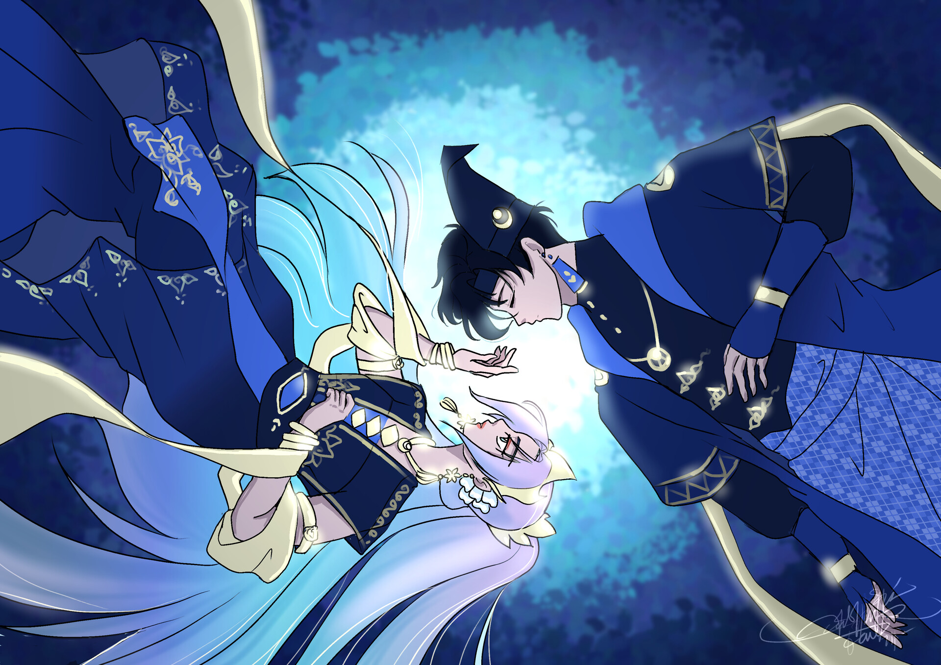 ArtStation - Bidasari_short amv illustrations