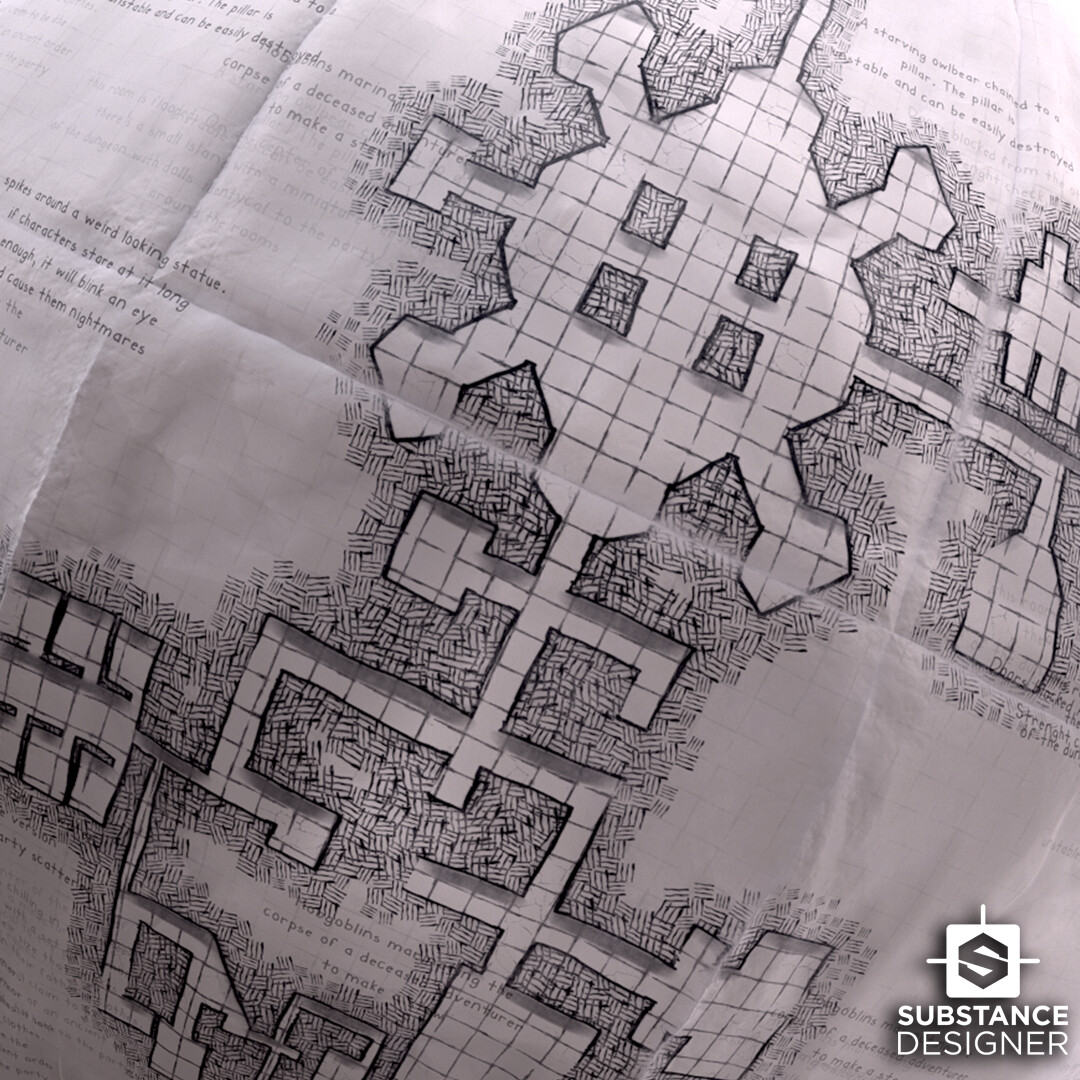 ArtStation - Procedural Dungeon Map Generator