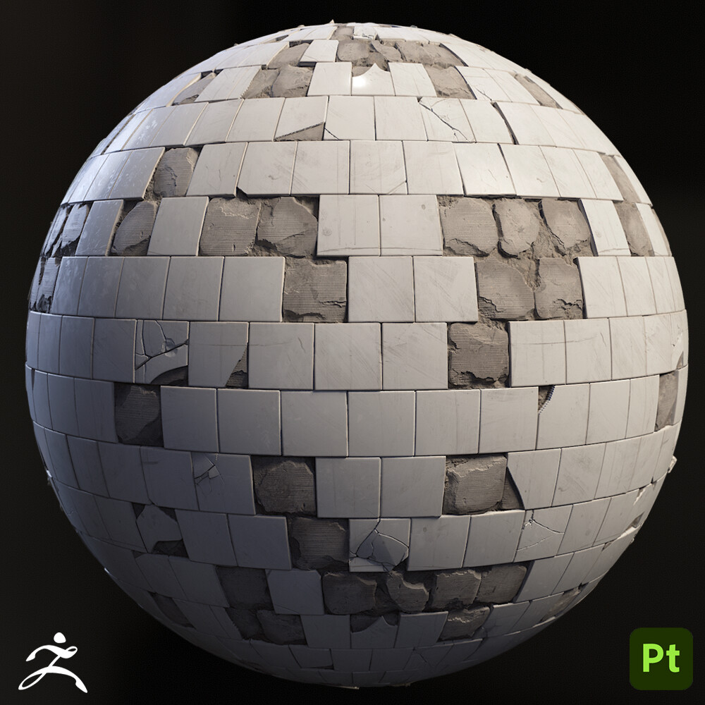 ArtStation - Tile Floors and Walls Study