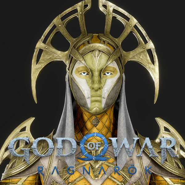 ArtStation - God of War Ragnarök - Light Elf Slayer