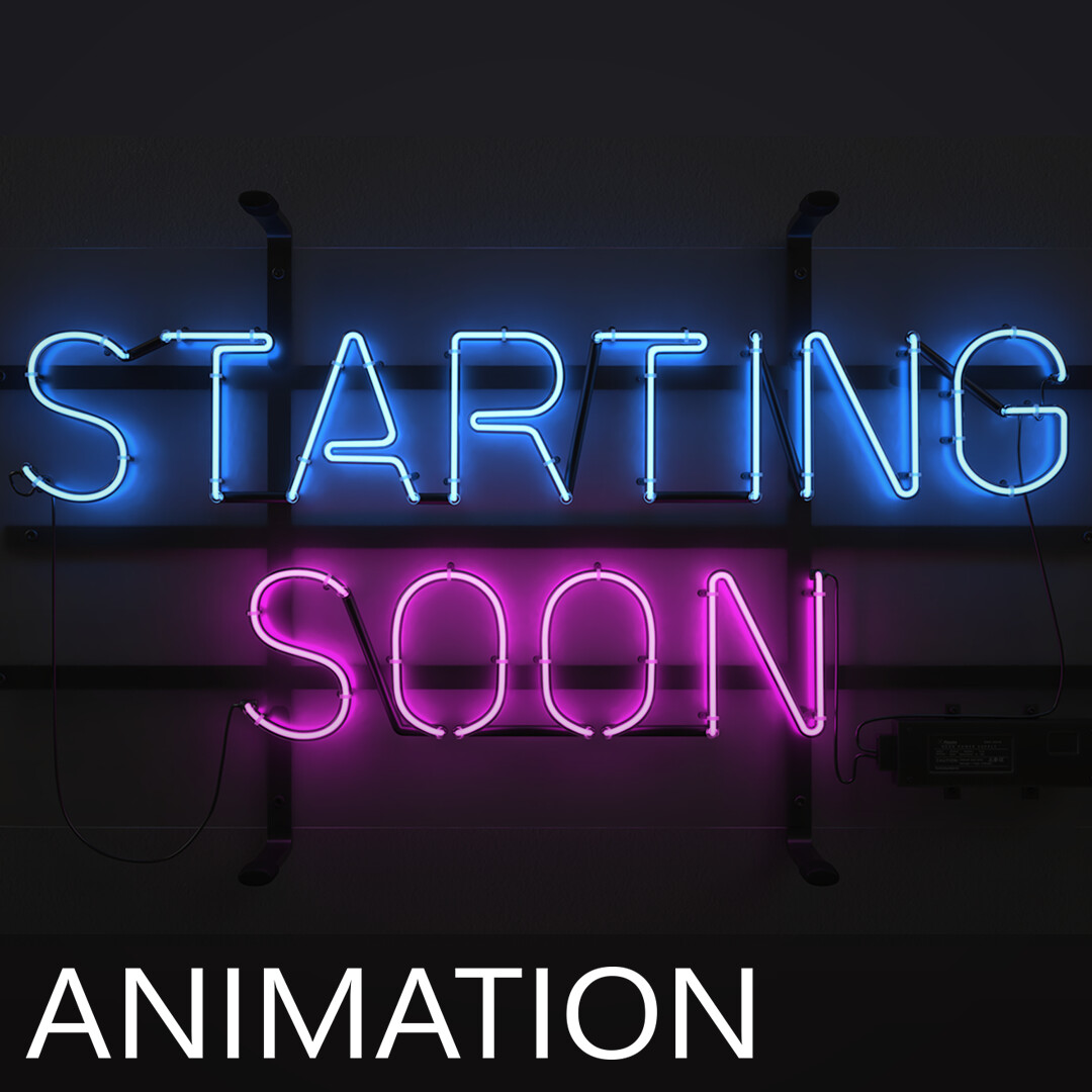 ArtStation - Looping Animation | Neon Signs