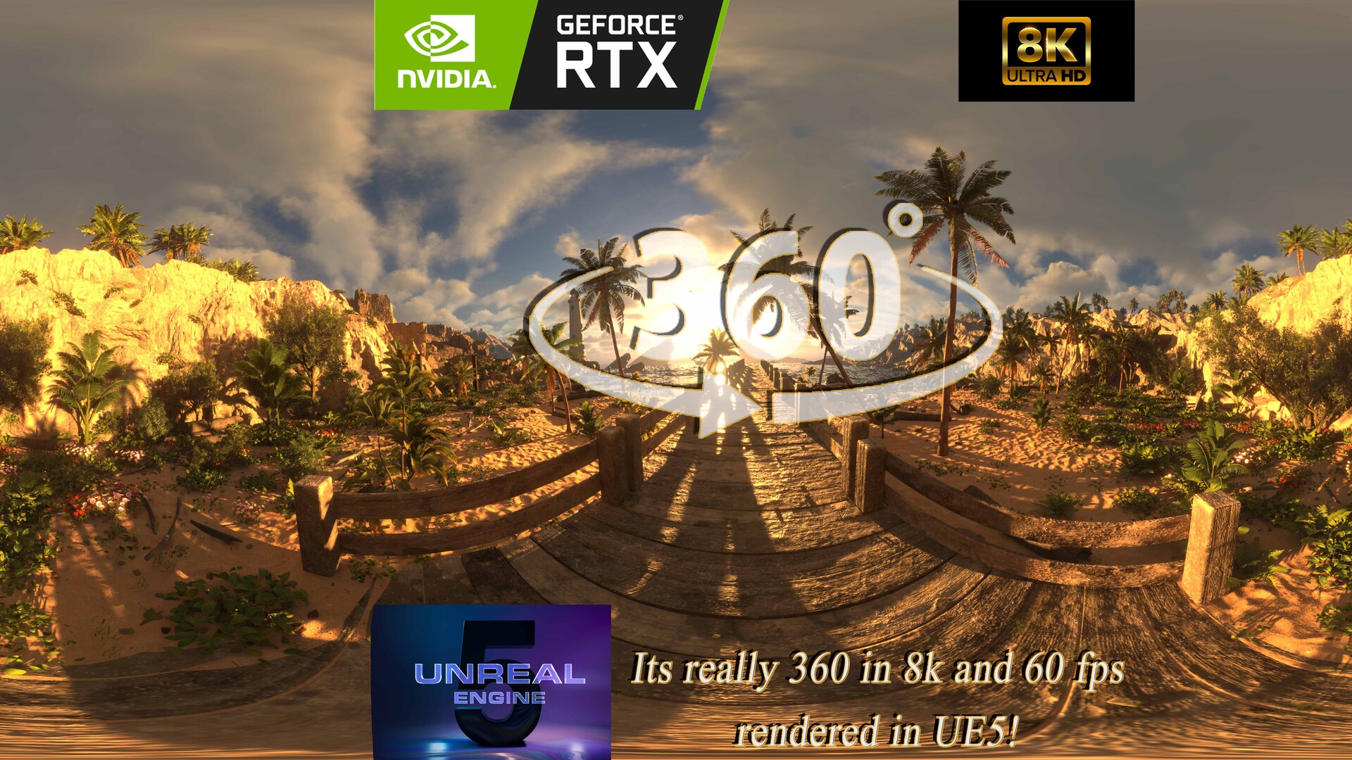 ArtStation - VR 360 - 8K60 FPS | Tropical beach with the most realistic ...