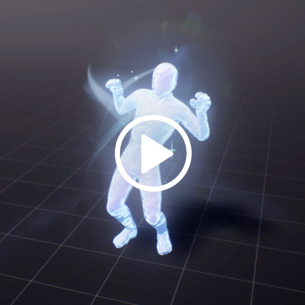 ArtStation - VFX - Status Effect : Frozen