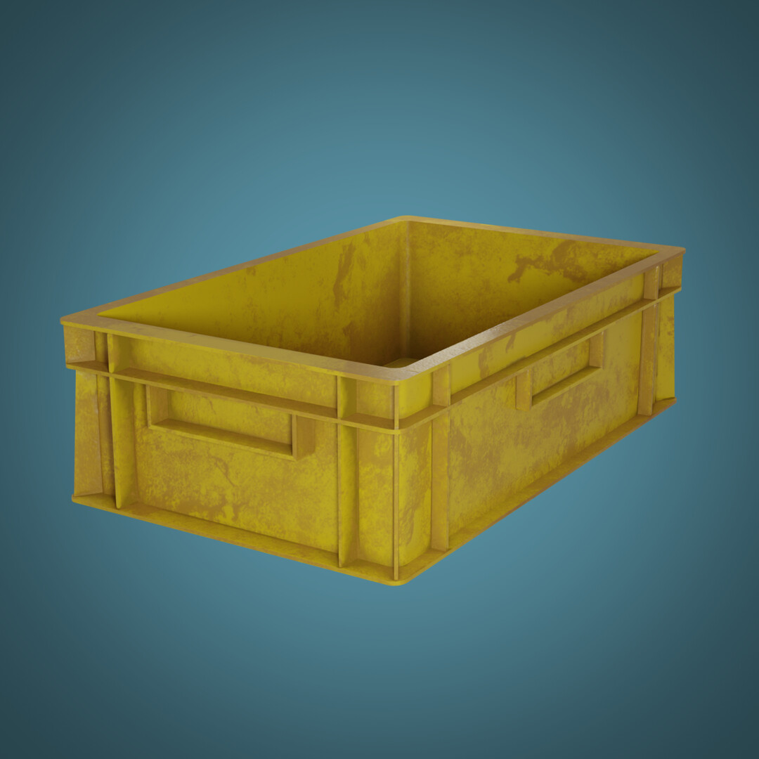 ArtStation - Crate (UVs and Texturing only)