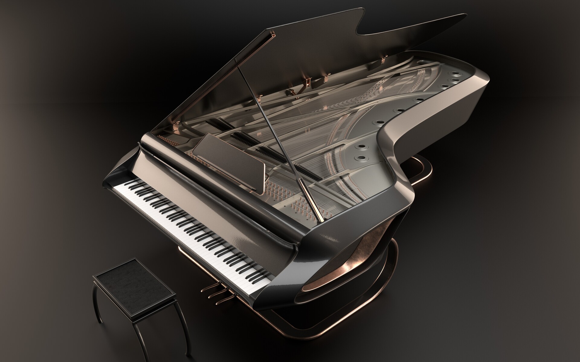 ArtStation - Grand Piano Concept - Original Design