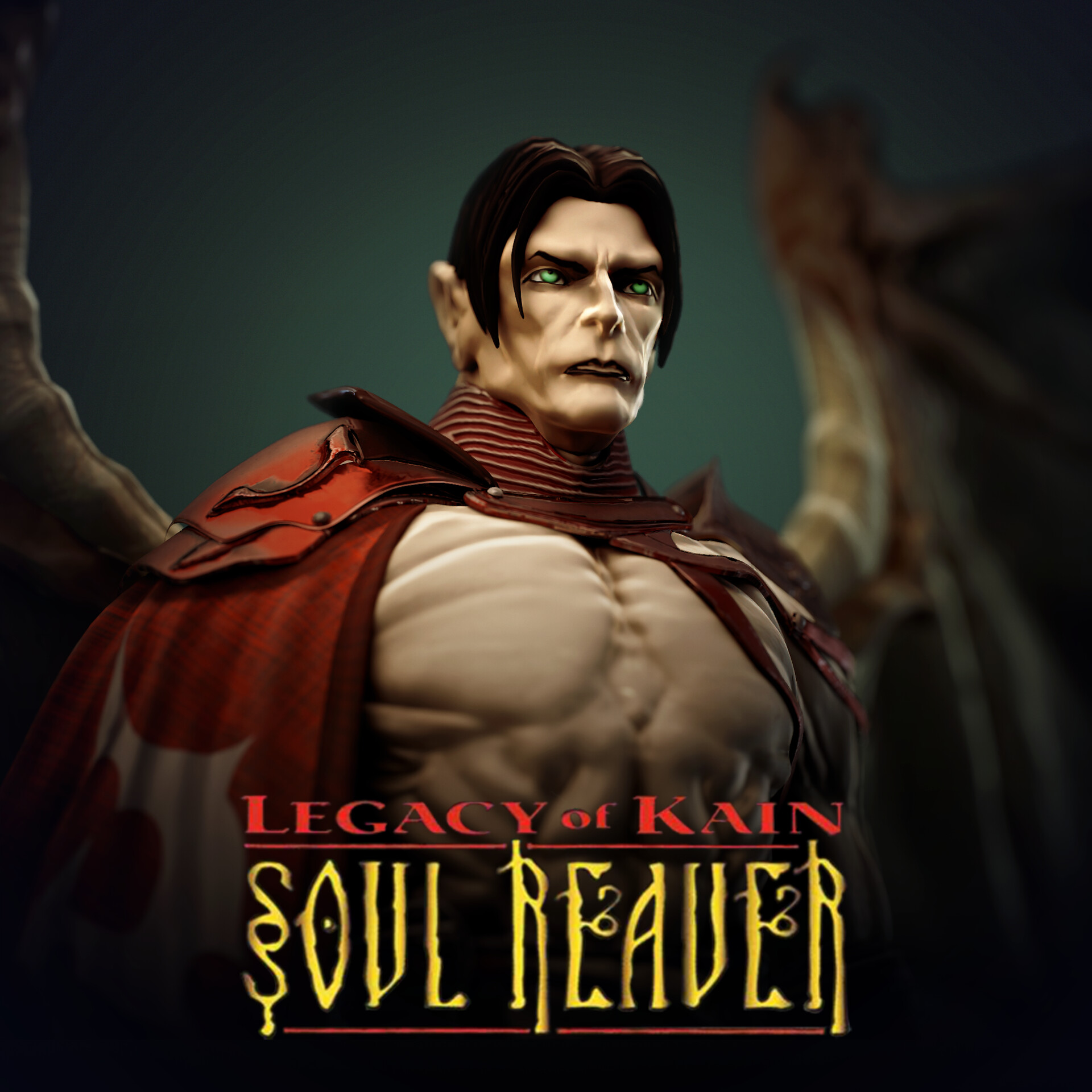 ArtStation - Legacy of Kain's Raziel (Vampire Form)