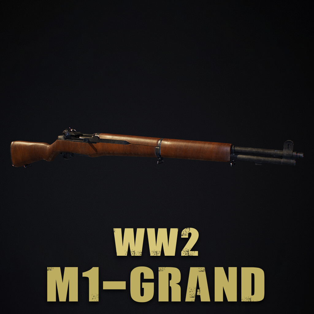 ArtStation - WW2 M1 GRAND