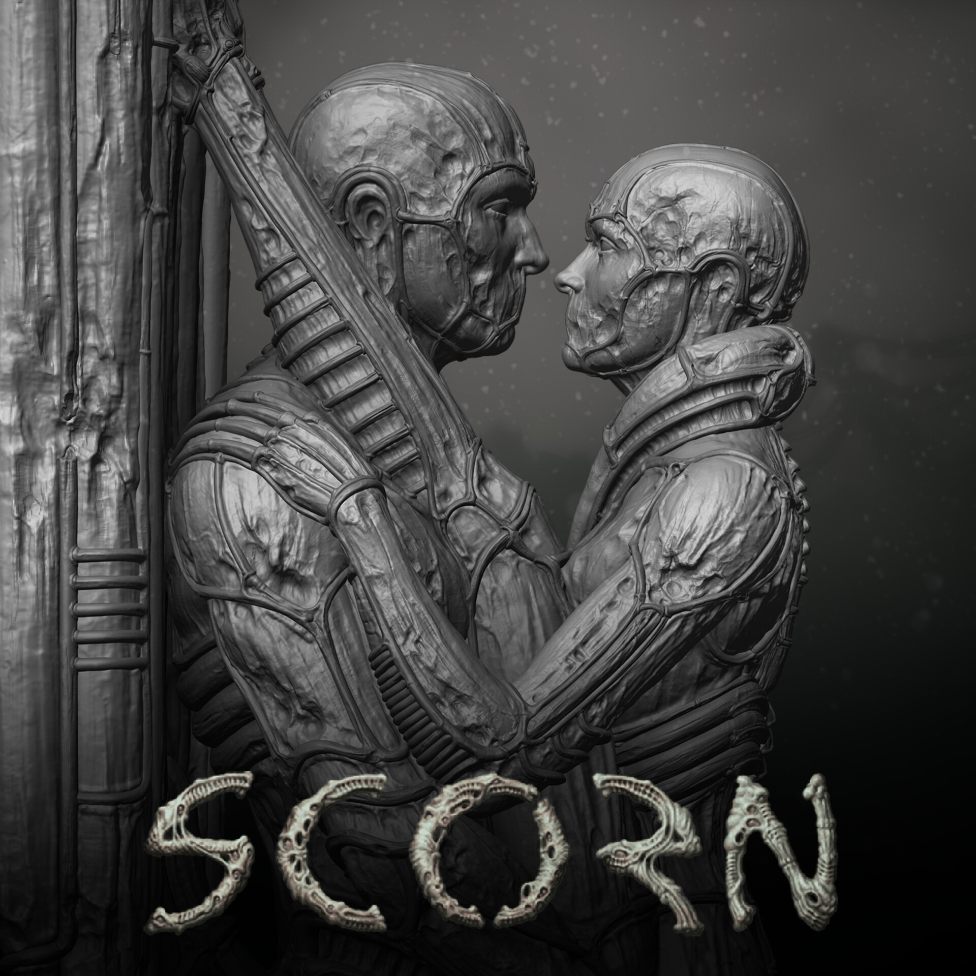 ArtStation - SCORN - Sculpture