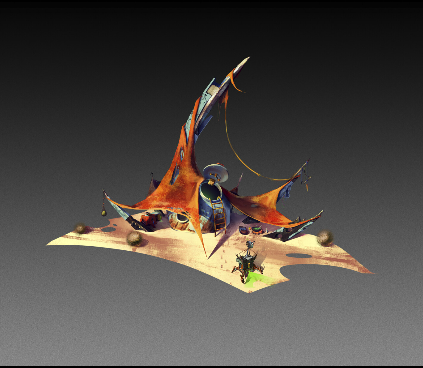 ArtStation - LAST SHELTER