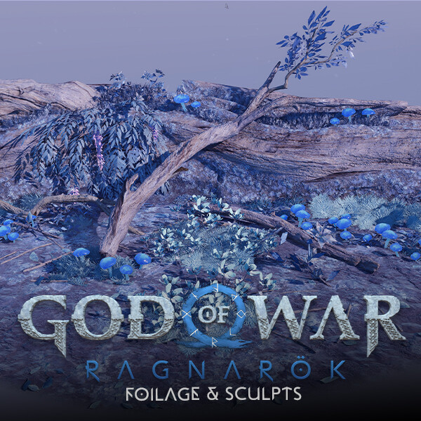 Ivanna Liittschwager - God of War Ragnarok - Foilage & Sculpting of ...