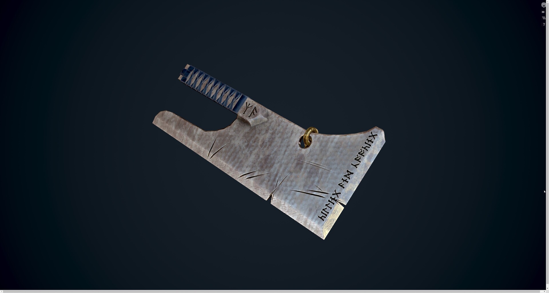 ArtStation - Real-Time Fantasy Cooking Knife Sword for a Goblin