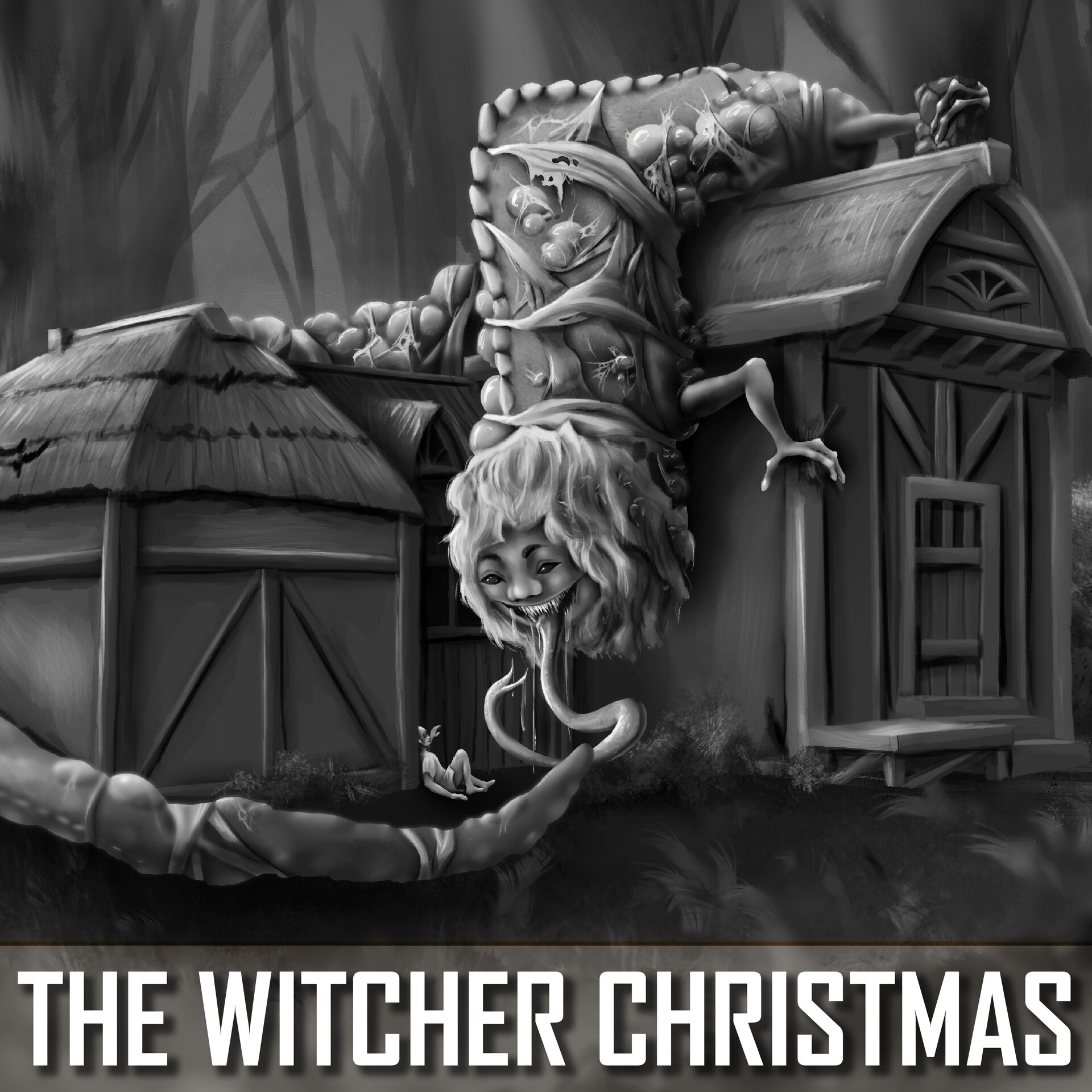 ArtStation - The Witcher Christmas - Keyframe