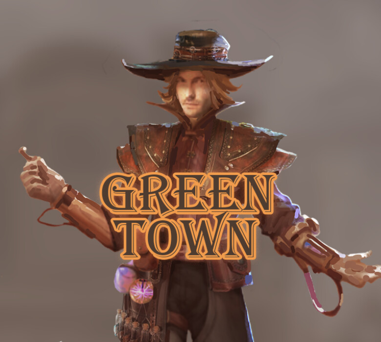 ArtStation - The story of Green Town - Character Design-Hunfredo