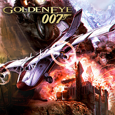 ArtStation - GoldenEye 007 Wii - pitch illustration