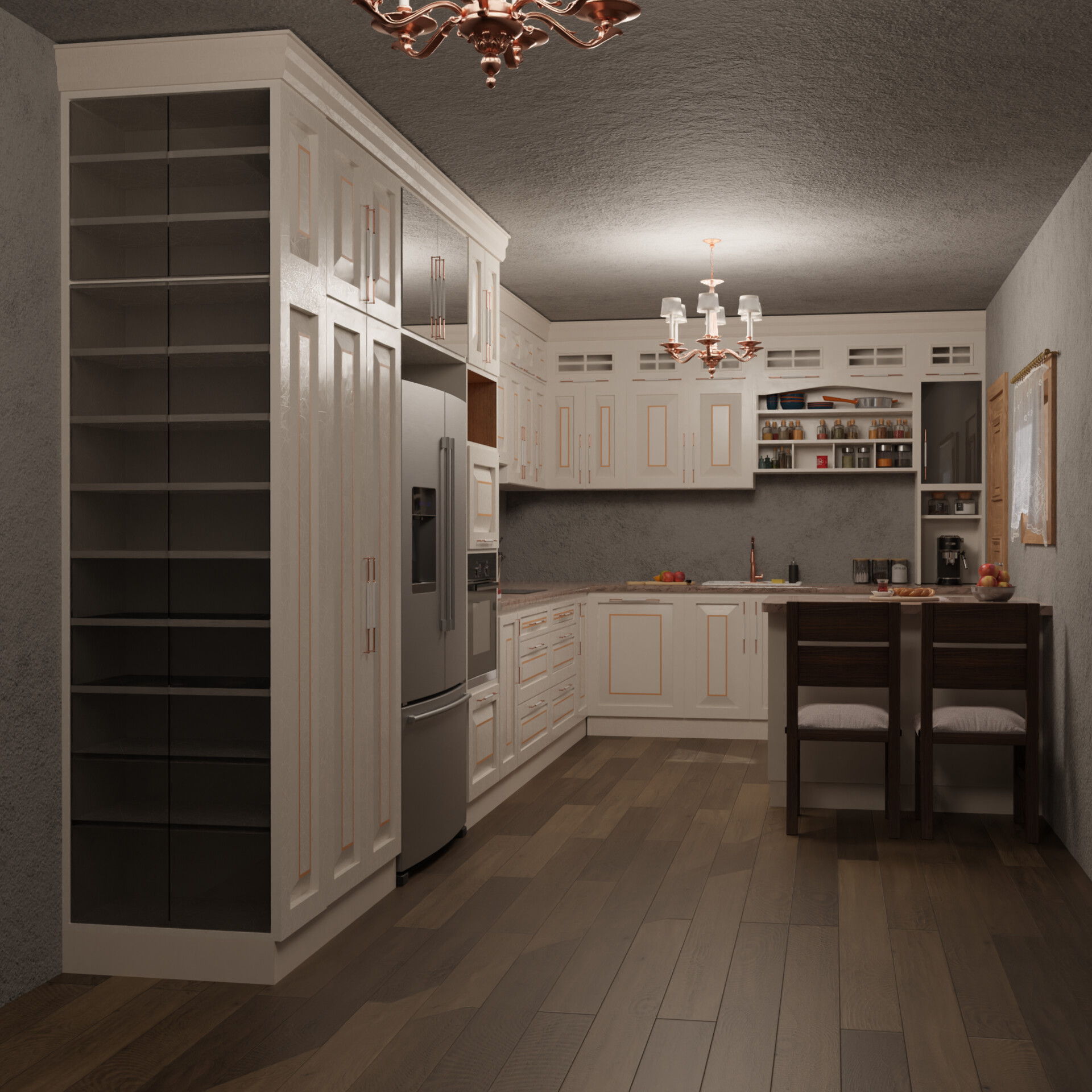 ArtStation - Kitchen Set Visualisation