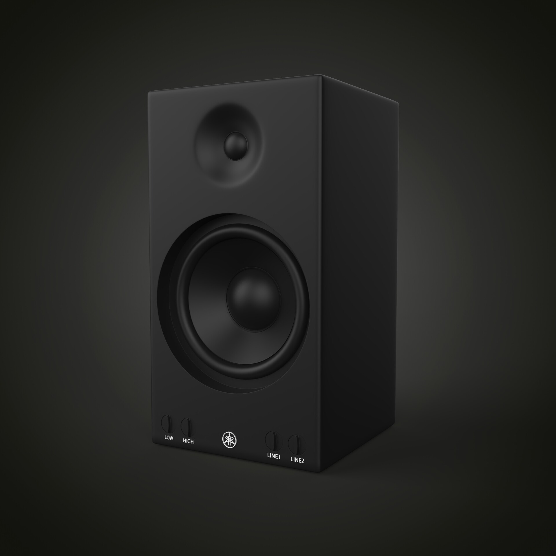 ArtStation - Yamaha Studio Monitor Speaker