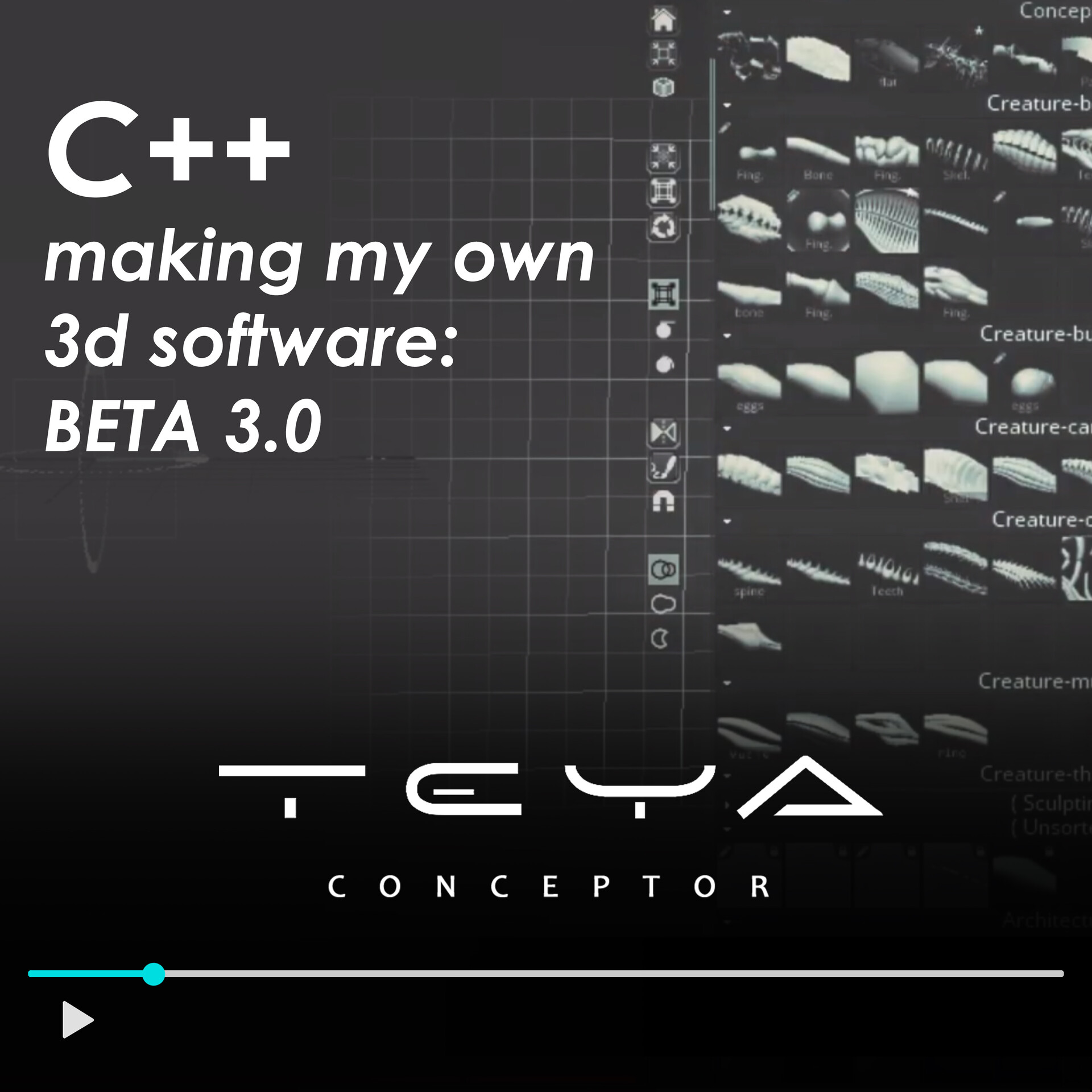 ArtStation - Teya Conceptor Beta Trailer