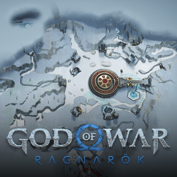 ArtStation - God of War Ragnarok - Maps