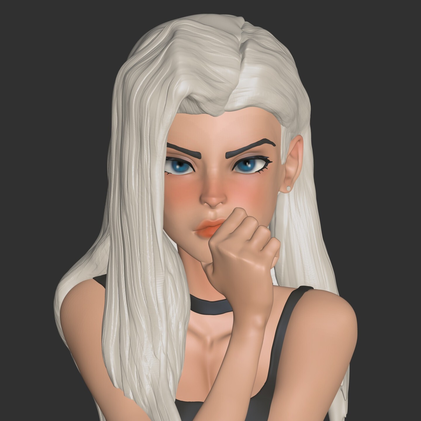 ArtStation - First Zbrush Character study