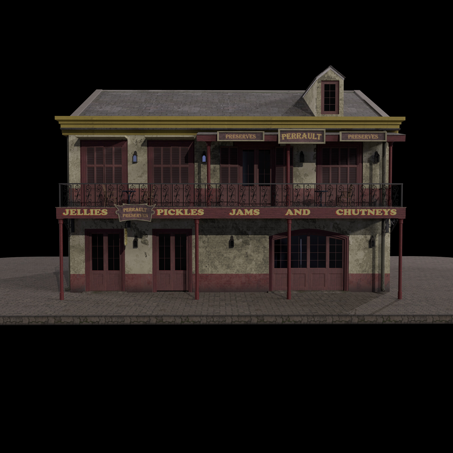 ArtStation - STORE IN ST. DENIS - RDR2