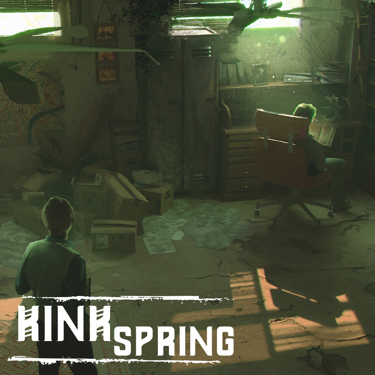 ArtStation - Kink Spring - Hock Seng Enters Office