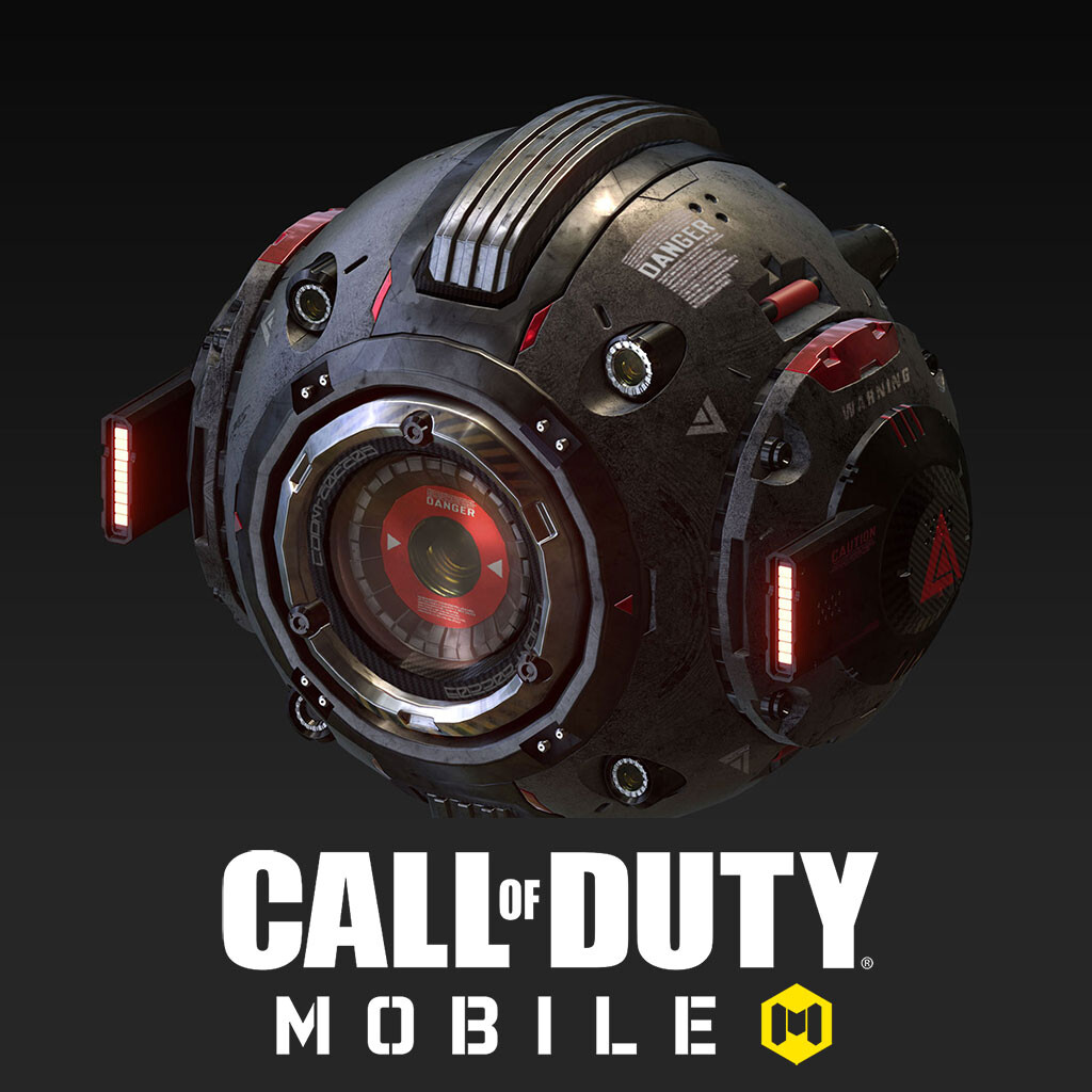 ArtStation - Call of Duty: Mobile-Spherical Robot / Weapon