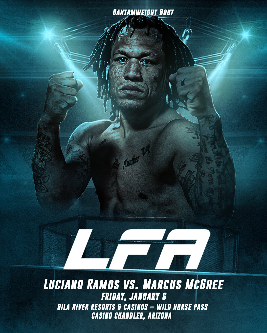 ArtStation - MMA PPV Poster Work