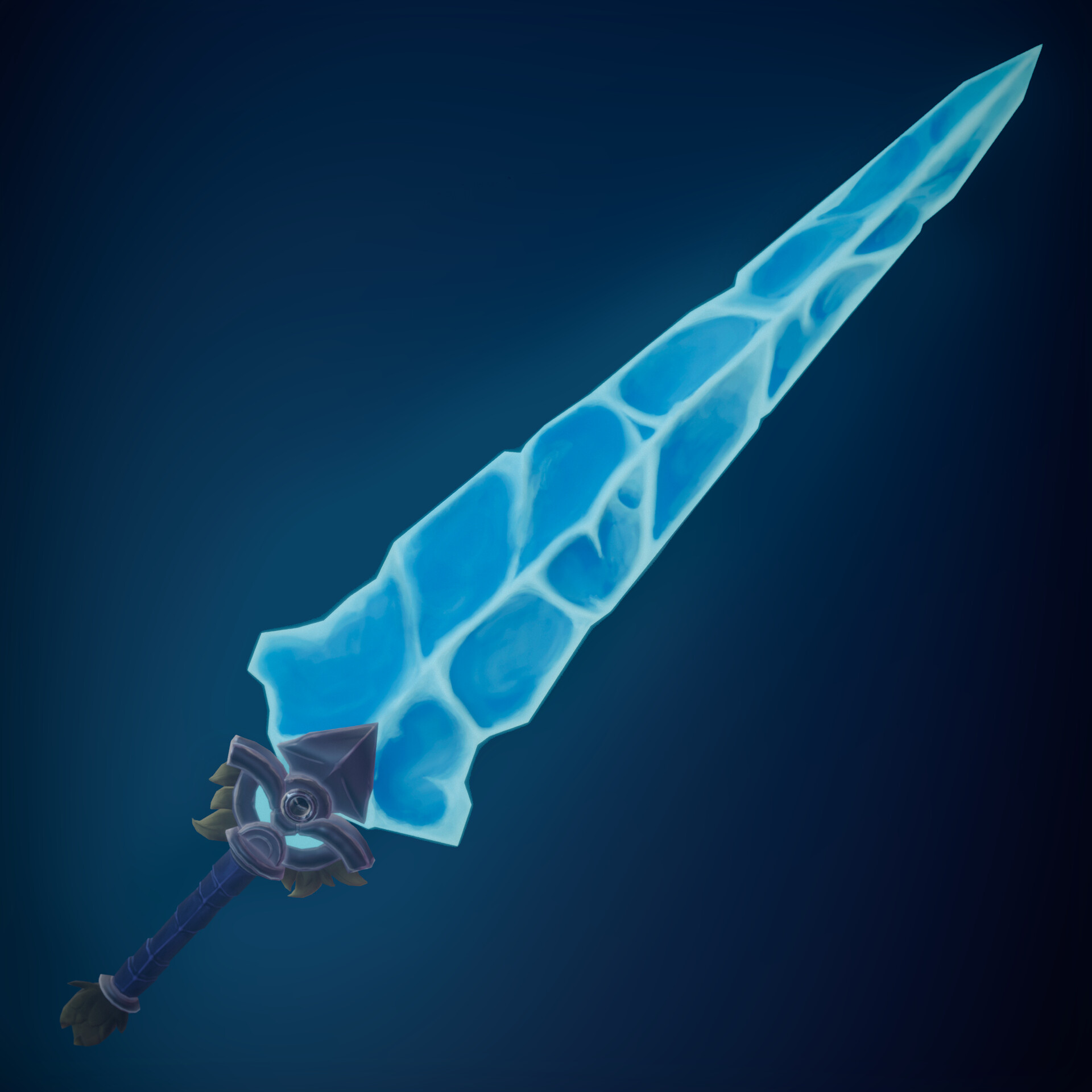 ArtStation - The Glacial Sword