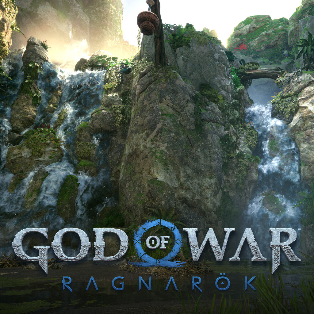 ArtStation - God of War Ragnarok - Vanaheim Goddess Falls Waterfalls