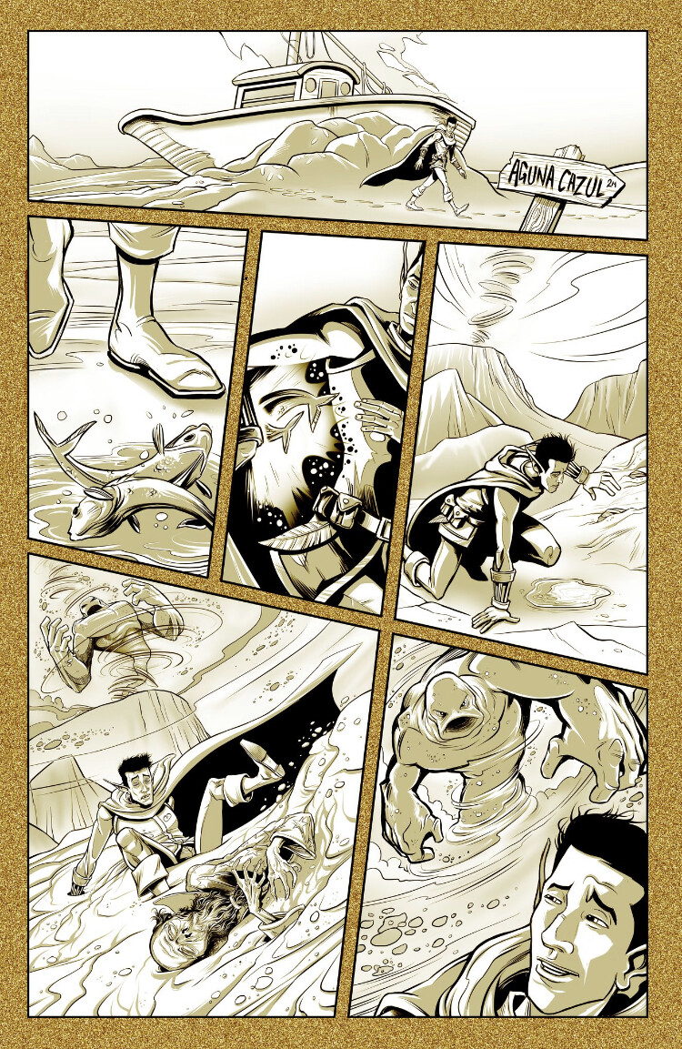 ArtStation - Ragnarock Tales - The Serpent Sands