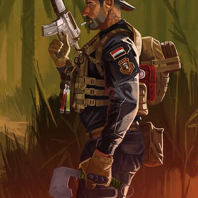 ArtStation - Iraqi Special Operations Forces (ISOF) Soldier