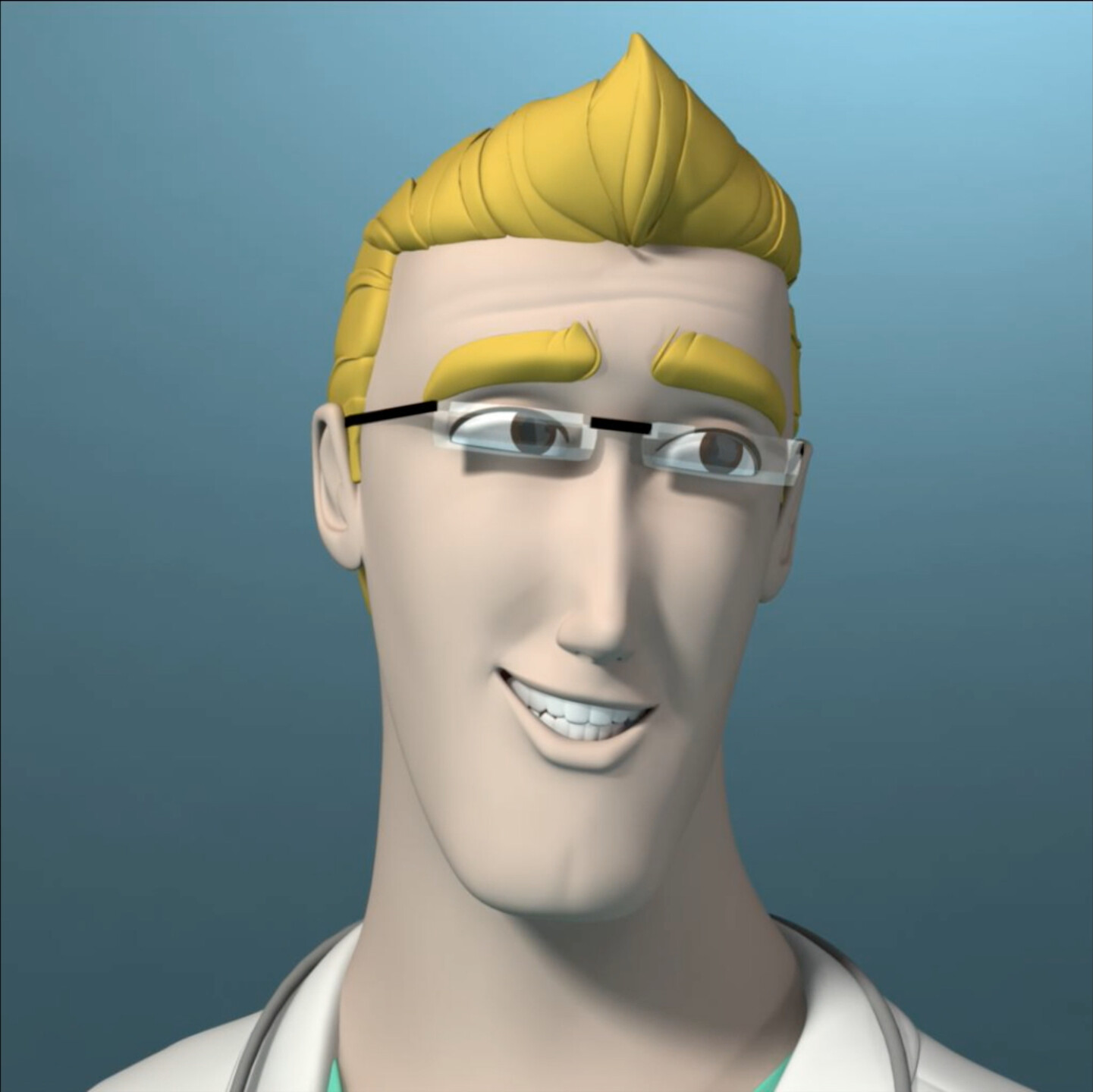 ArtStation - Doctor Character Concept Closeup