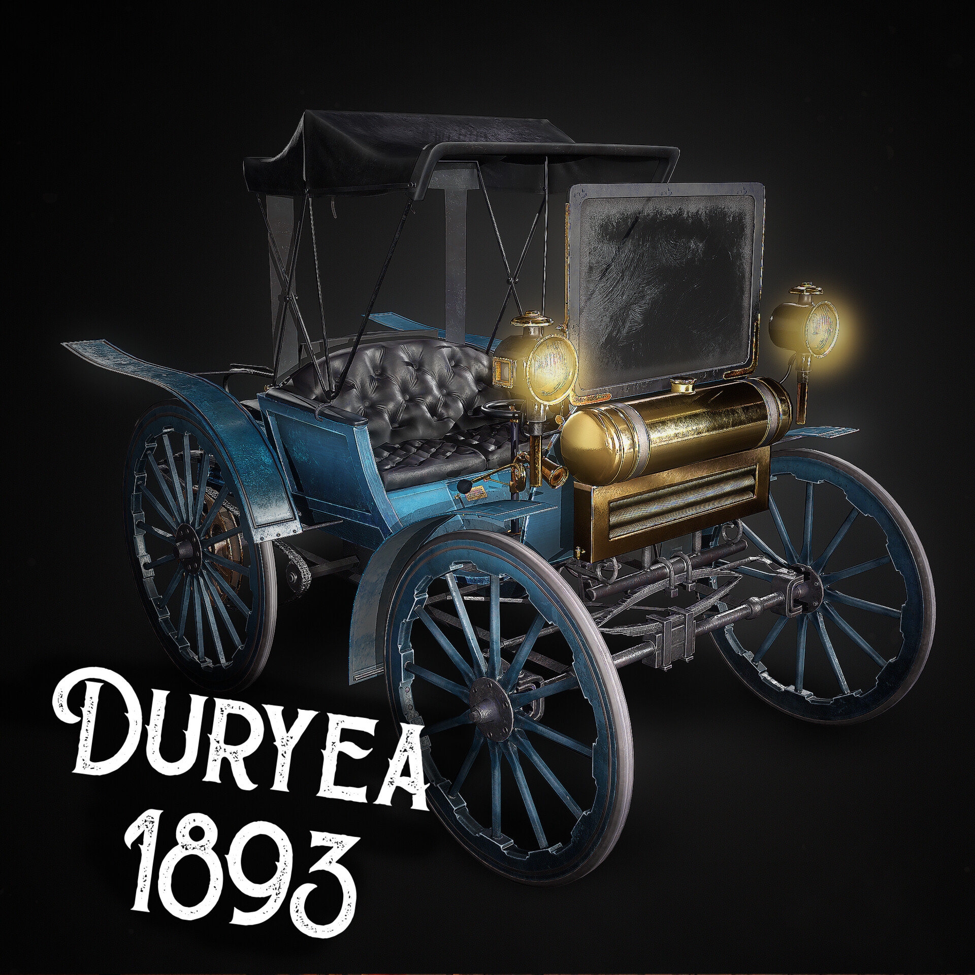 ArtStation - Duryea 1893
