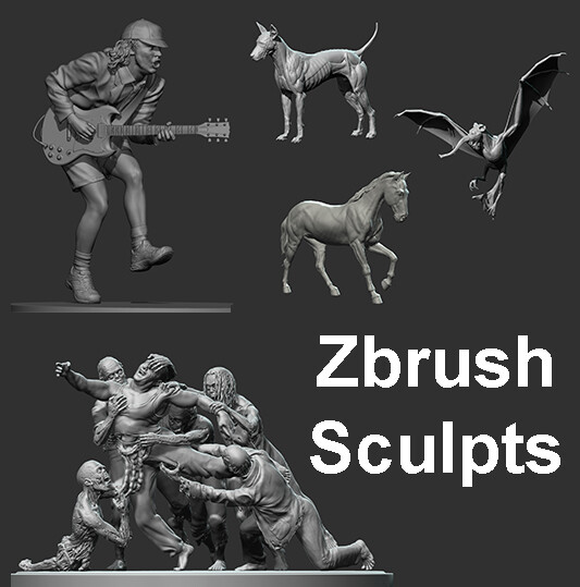 ArtStation - Zbrush sculpts