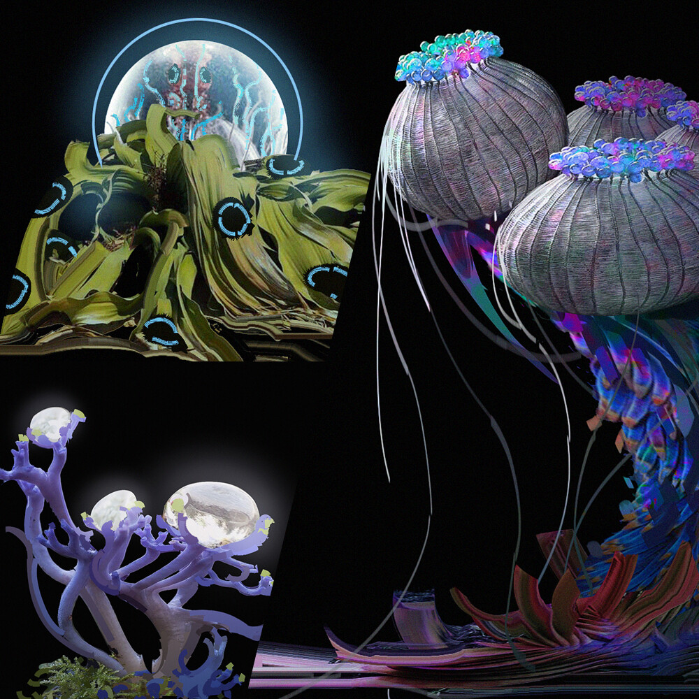 ArtStation - Tree concepts