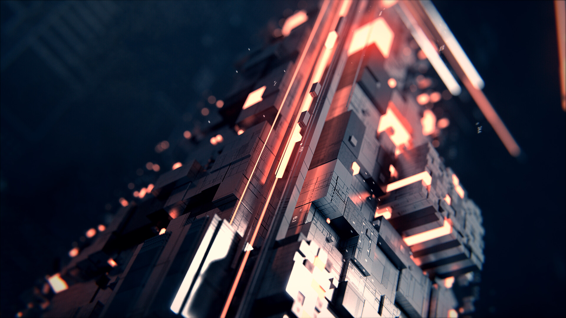 ArtStation - Greeble Cube 01