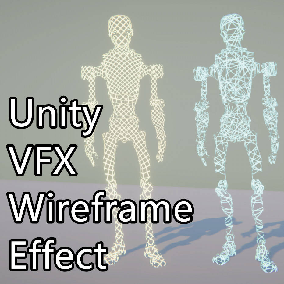 Easy Game Studio - Unity VFX - Wireframe Effect - Downloadable