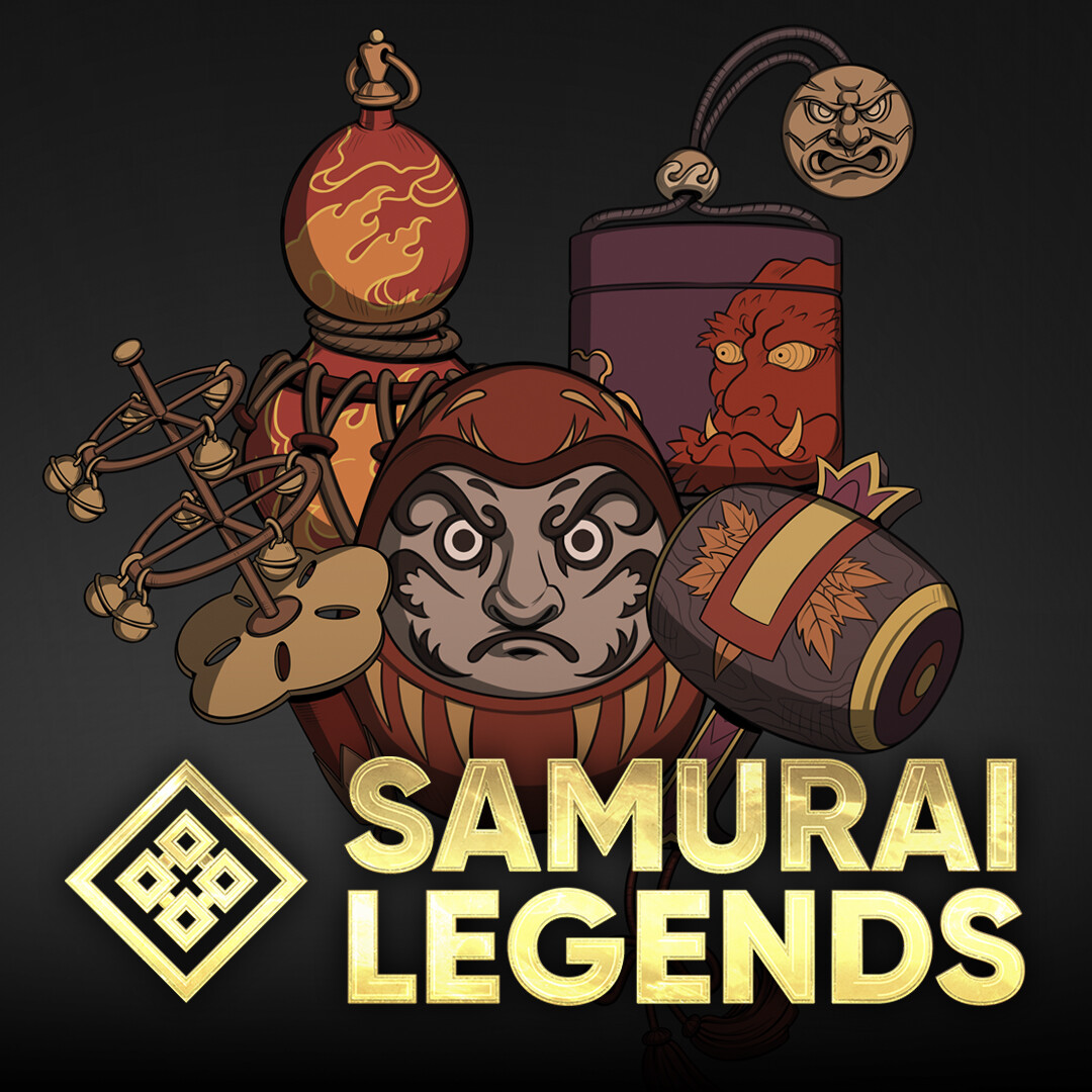 ArtStation - Samurai Legends: Props & Crates