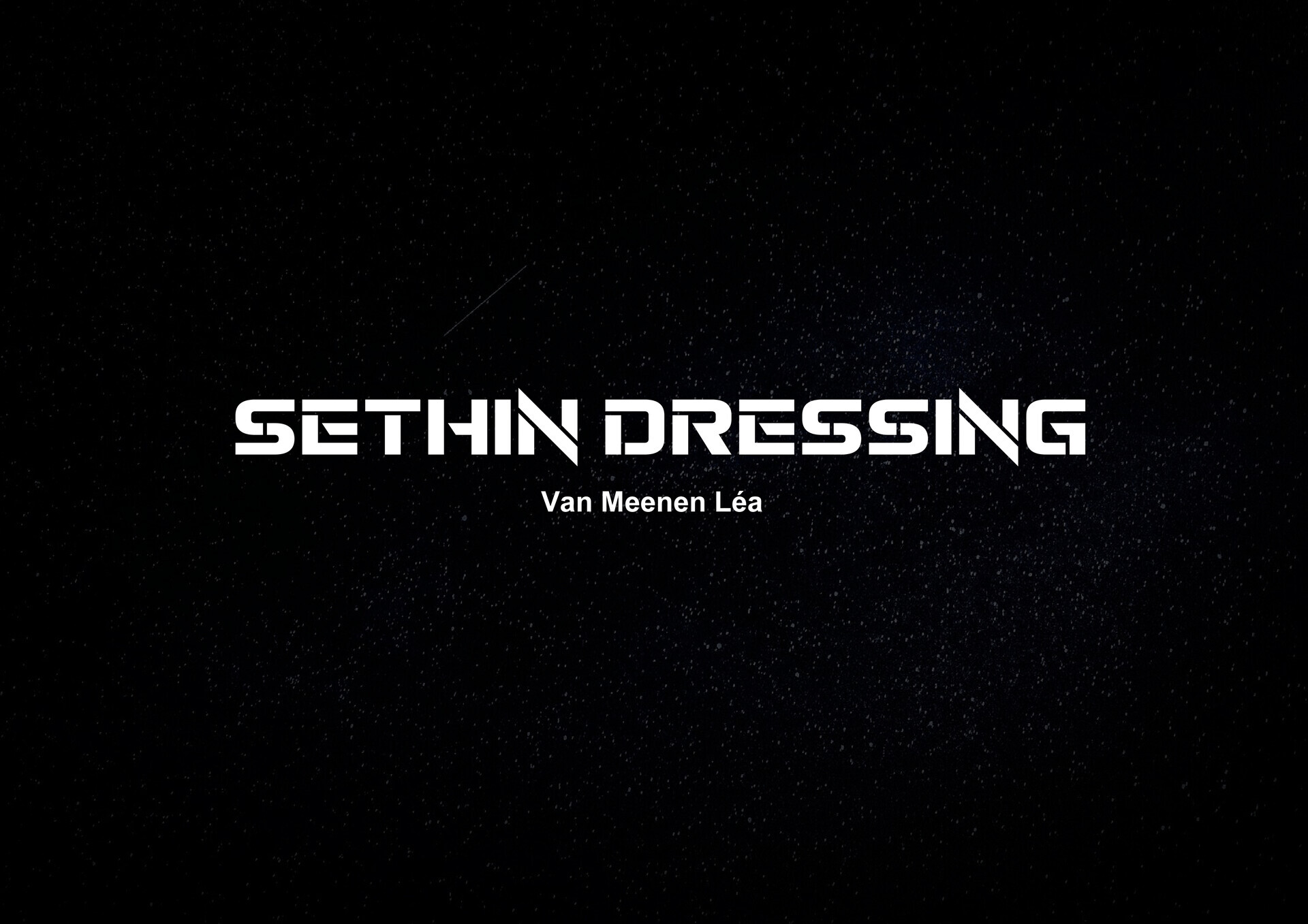 ArtStation - Sethin Dressing