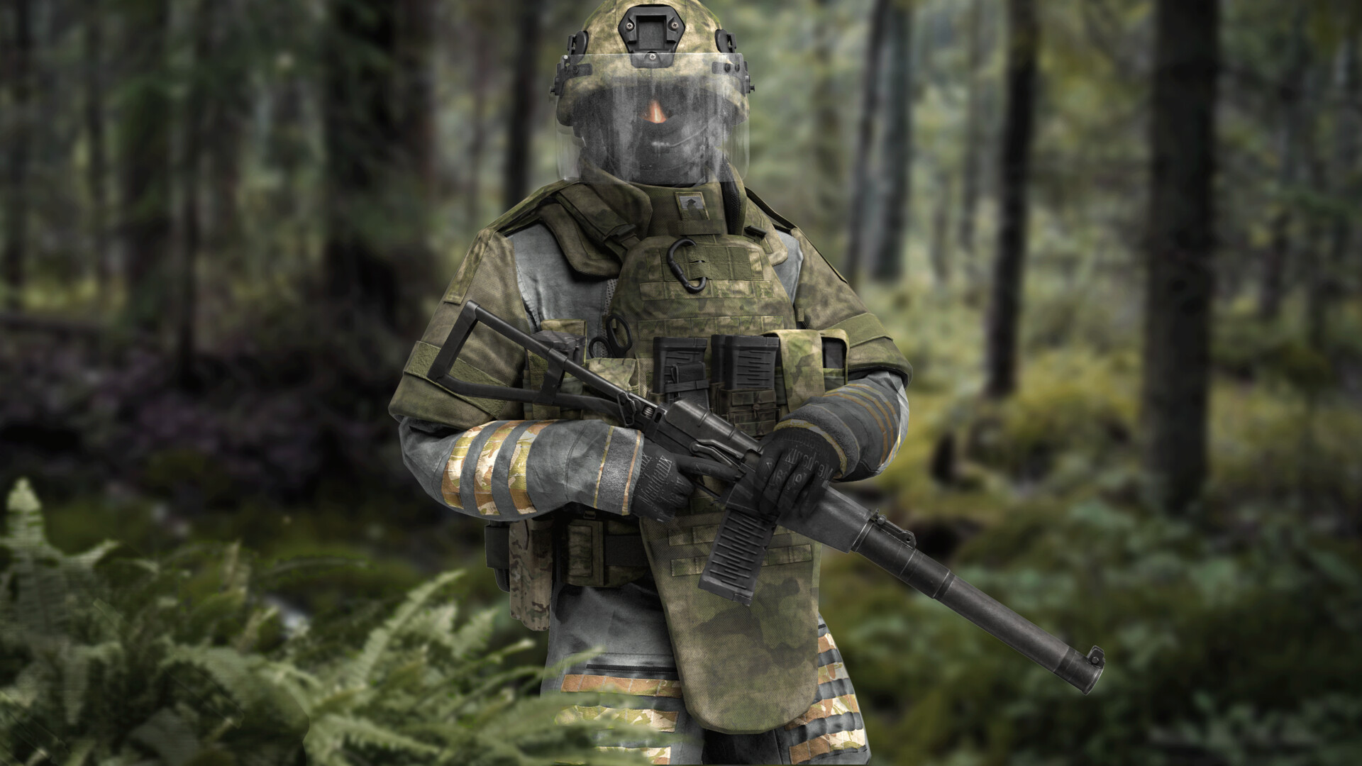 3DMA Studios - HEAVY ASSAULT OPERATOR (RIGGED)
