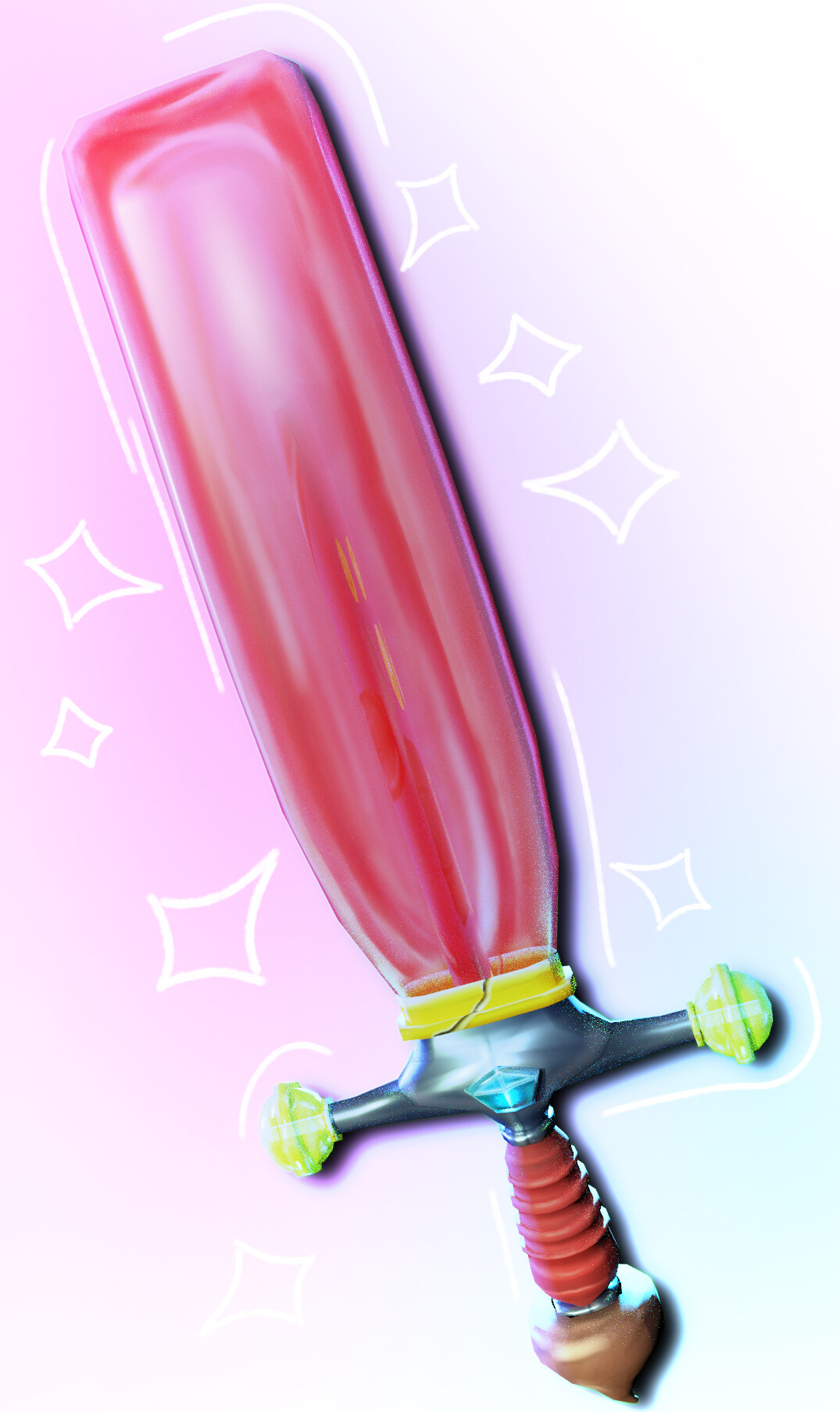 ArtStation - Candy Sword Sell Out