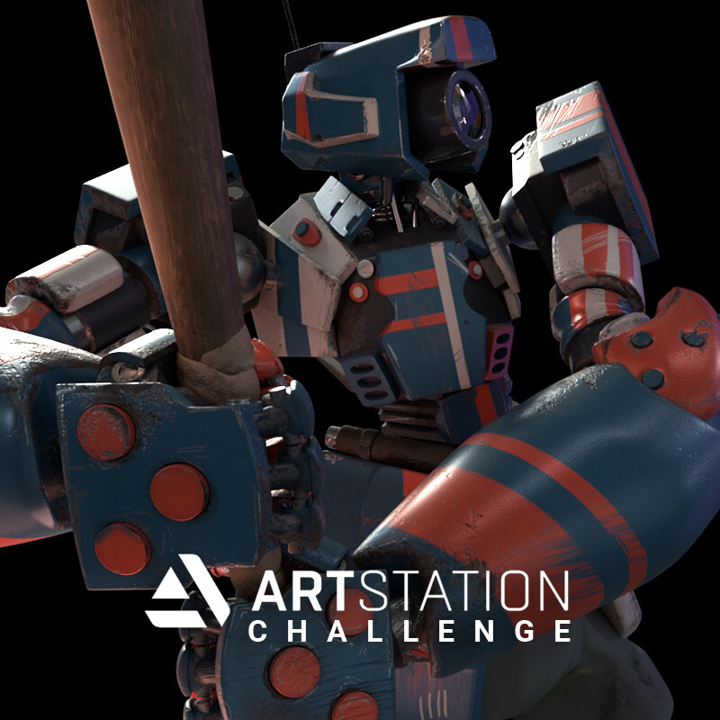 ArtStation - Burt the robot