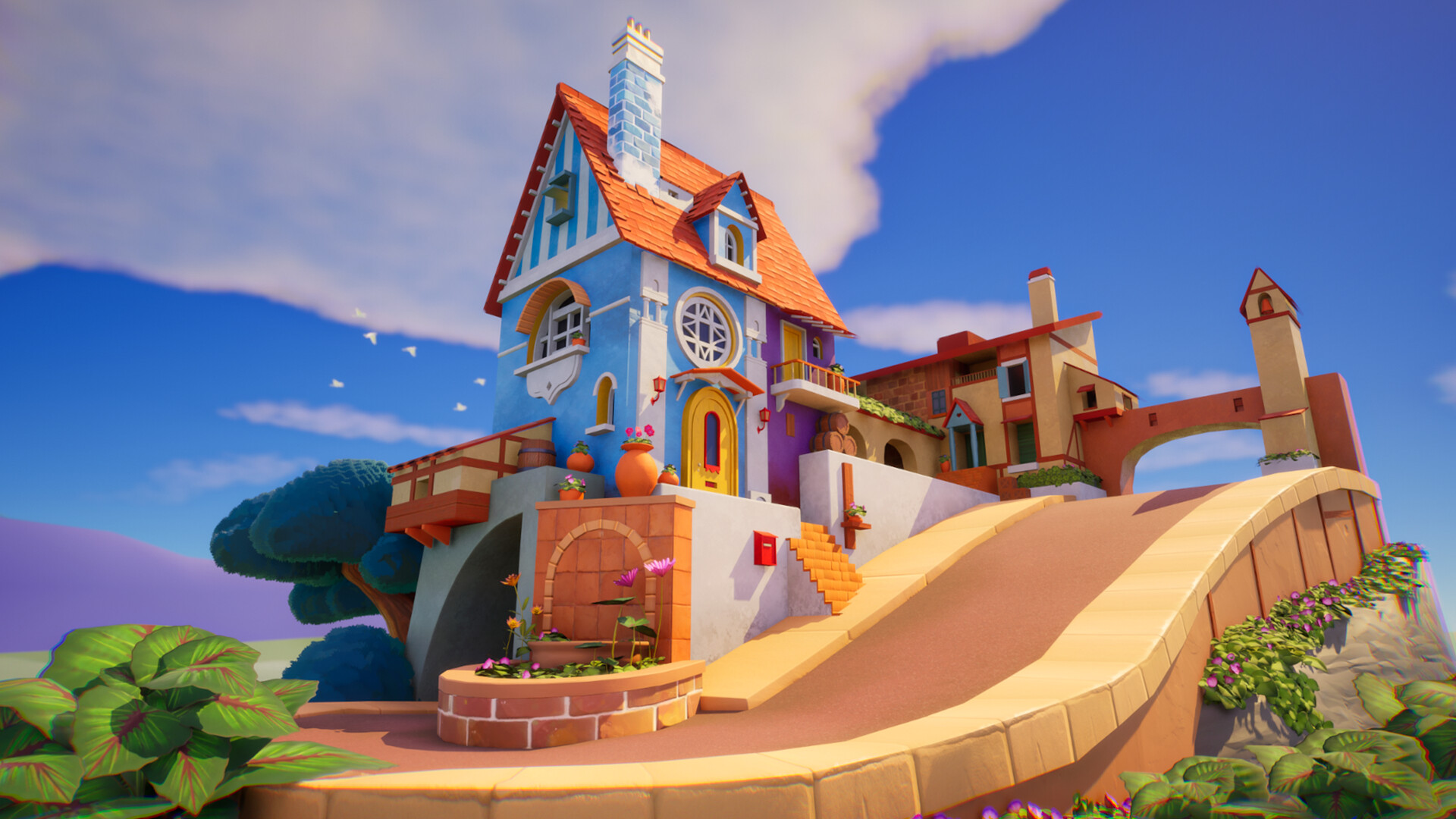 ArtStation - Blue House