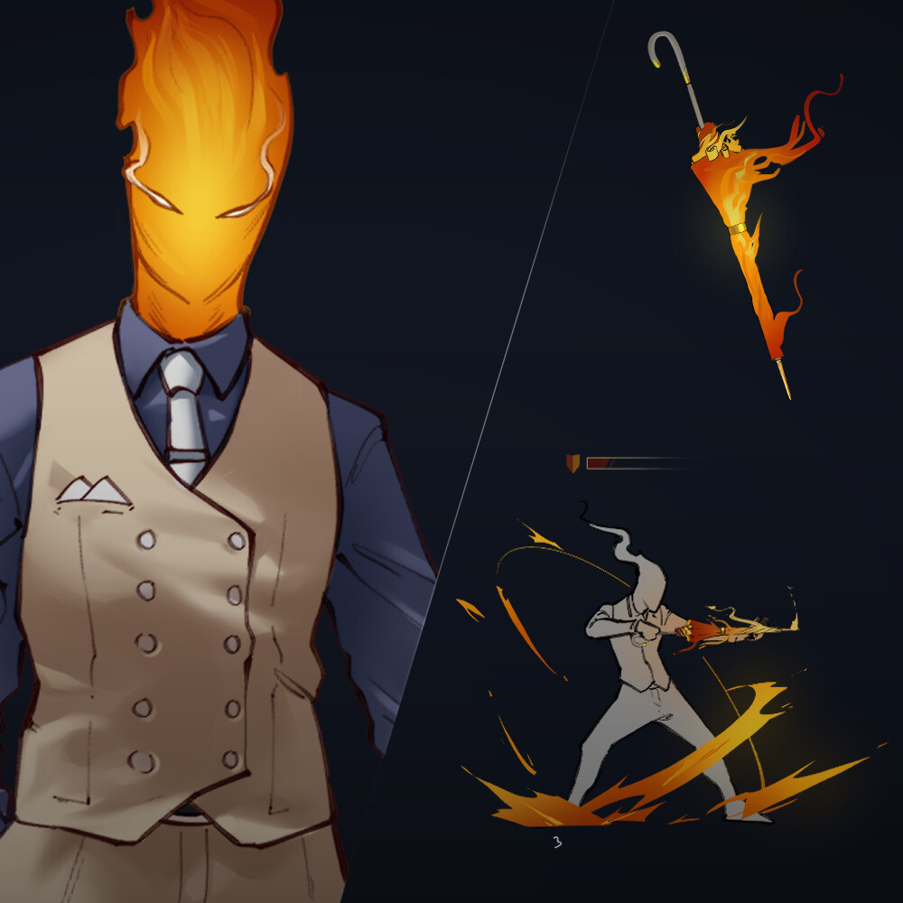 ArtStation - Flammable Shield