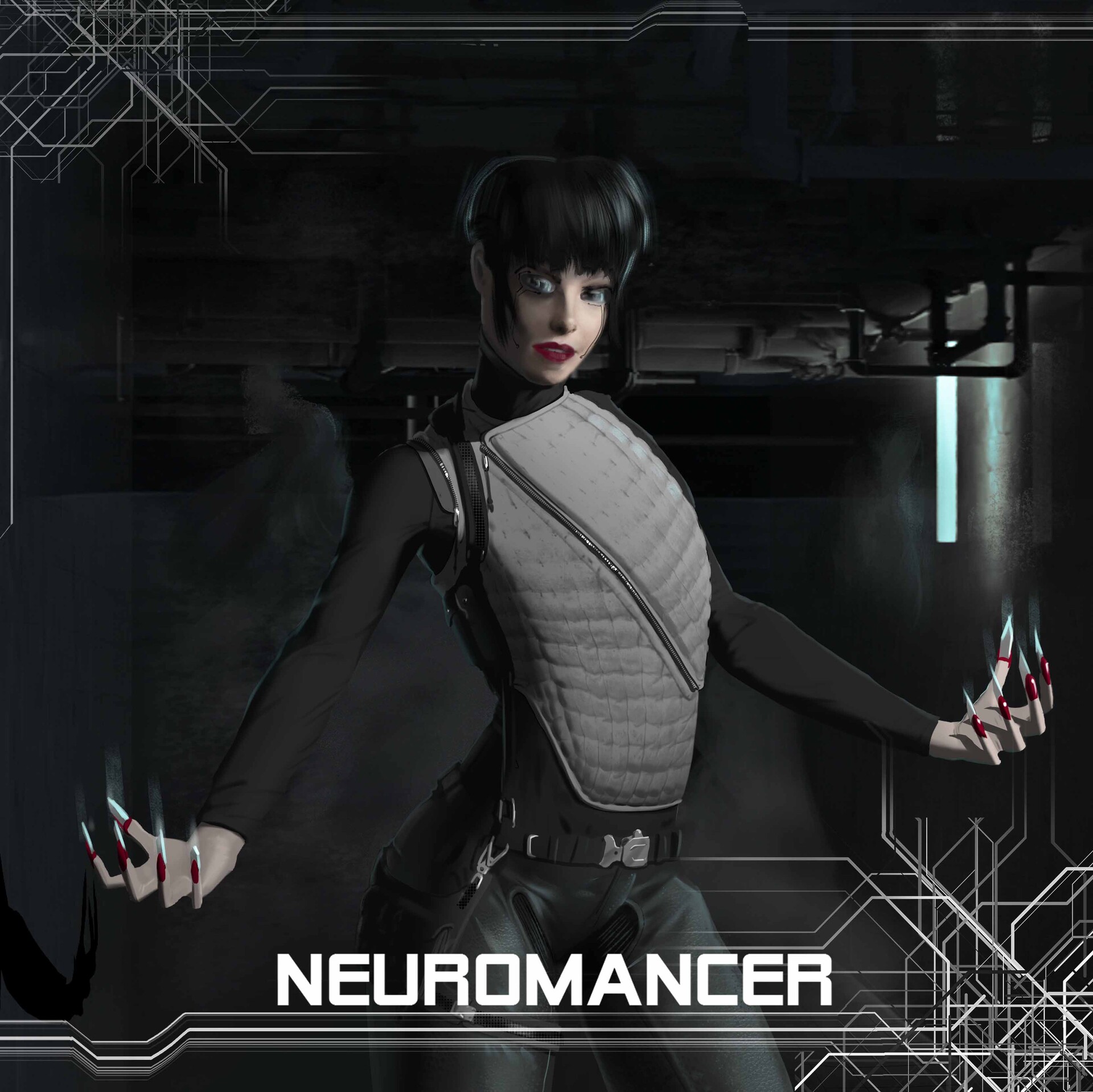 ArtStation - Neuromancer characters