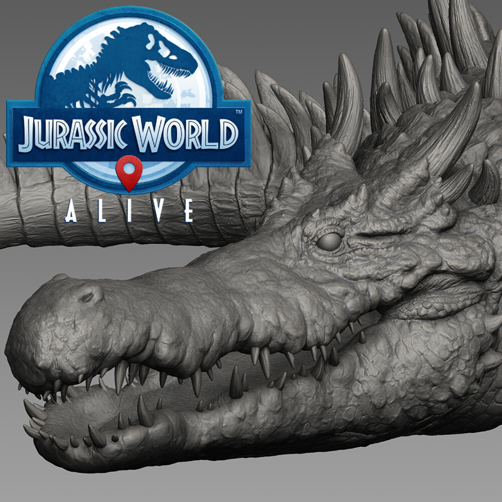 ArtStation - Imperatosuchus 3d model - Jurassic World Alive